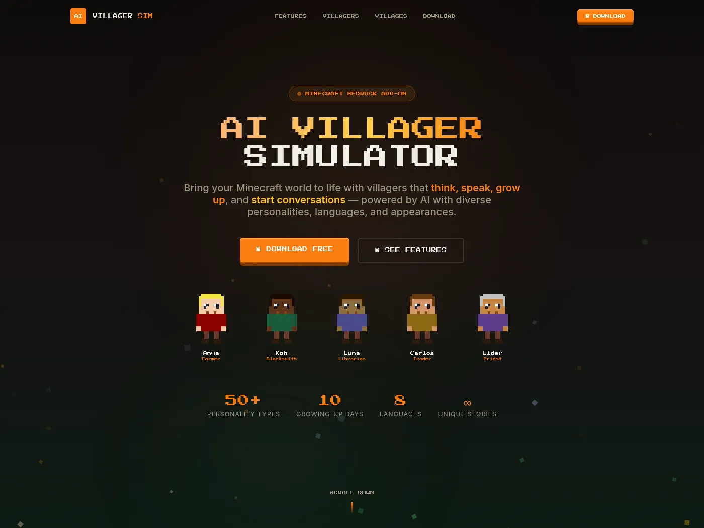AI Villager Simulator