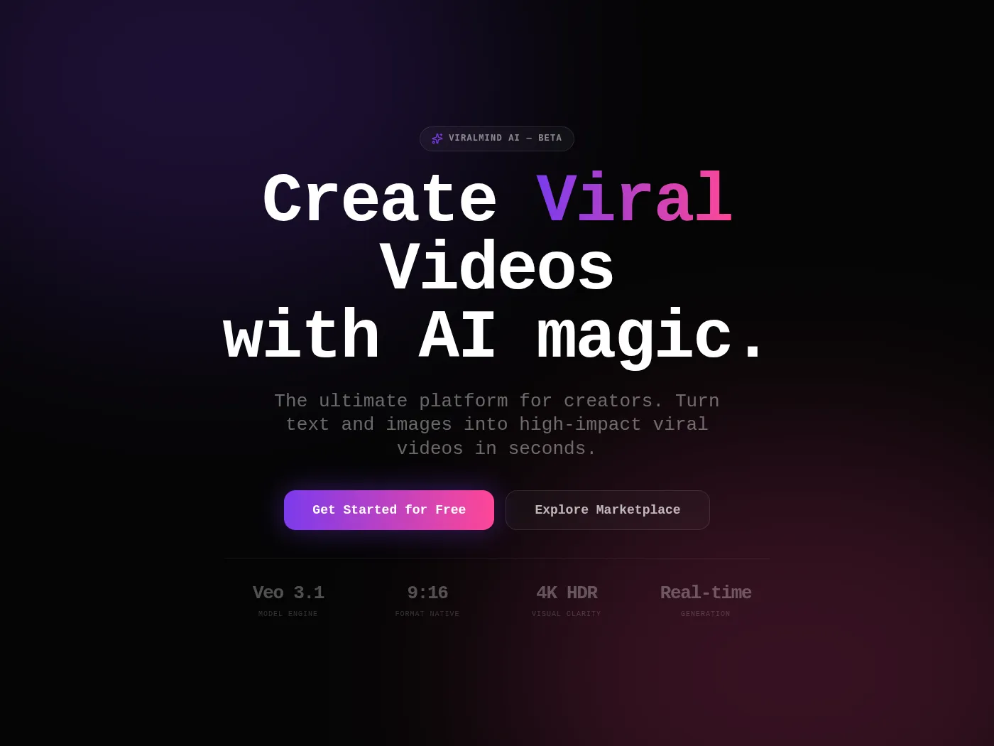 Viral Video Maker AI