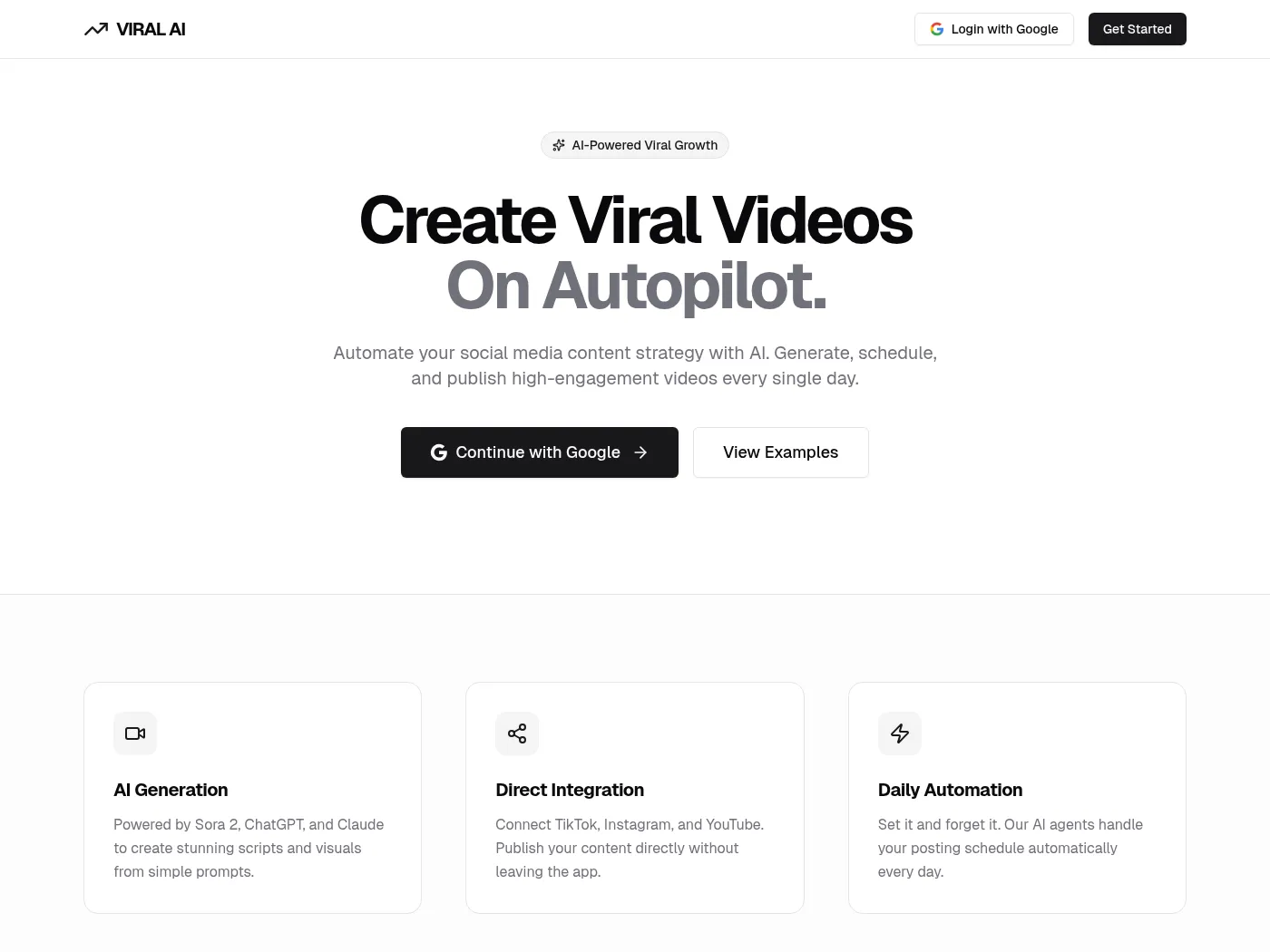 Viral AI Video Maker