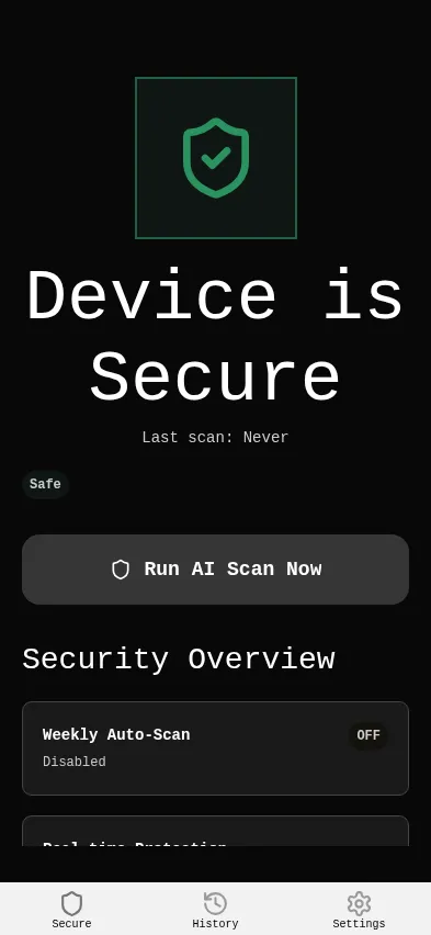 AI Virus Scanner Mobile