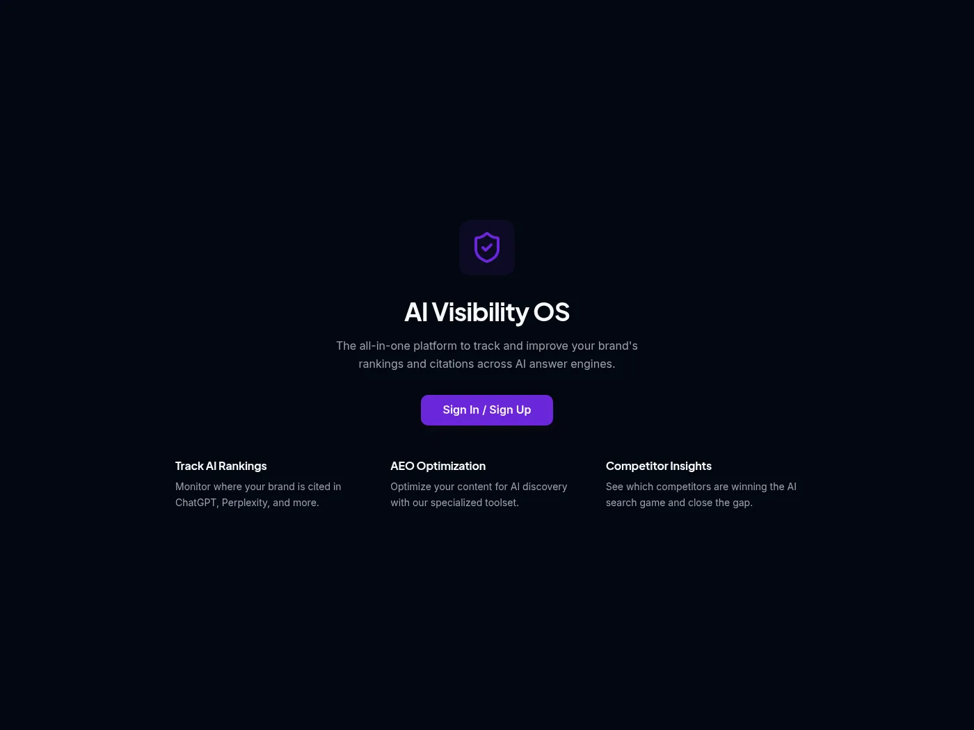 AI Visibility OS