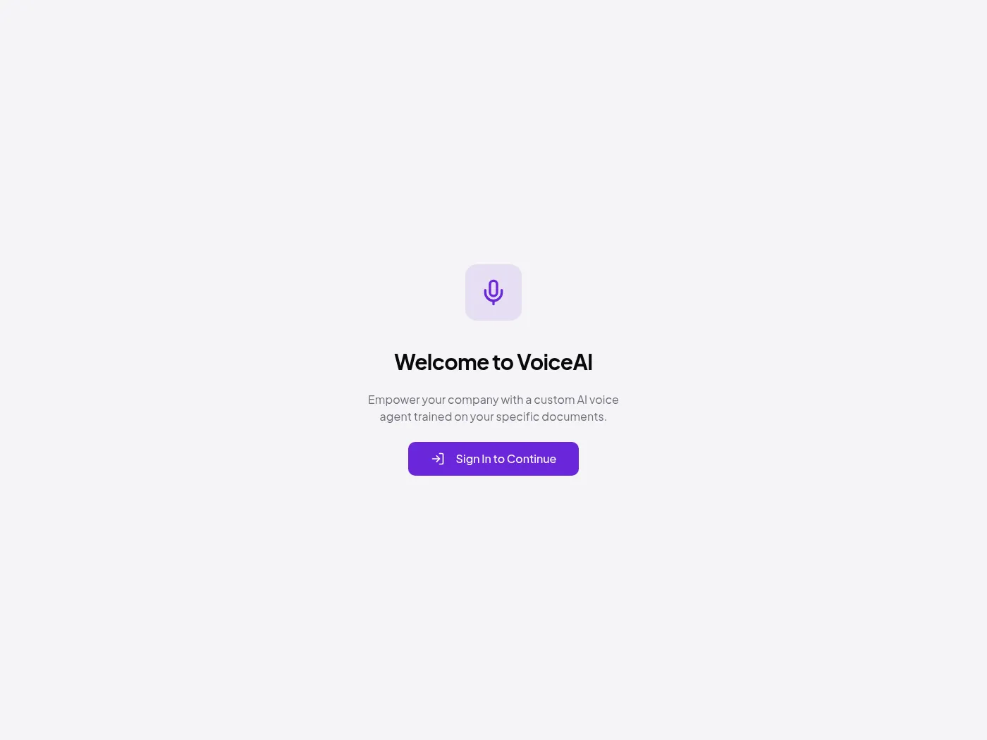 Company AI Voice Agent