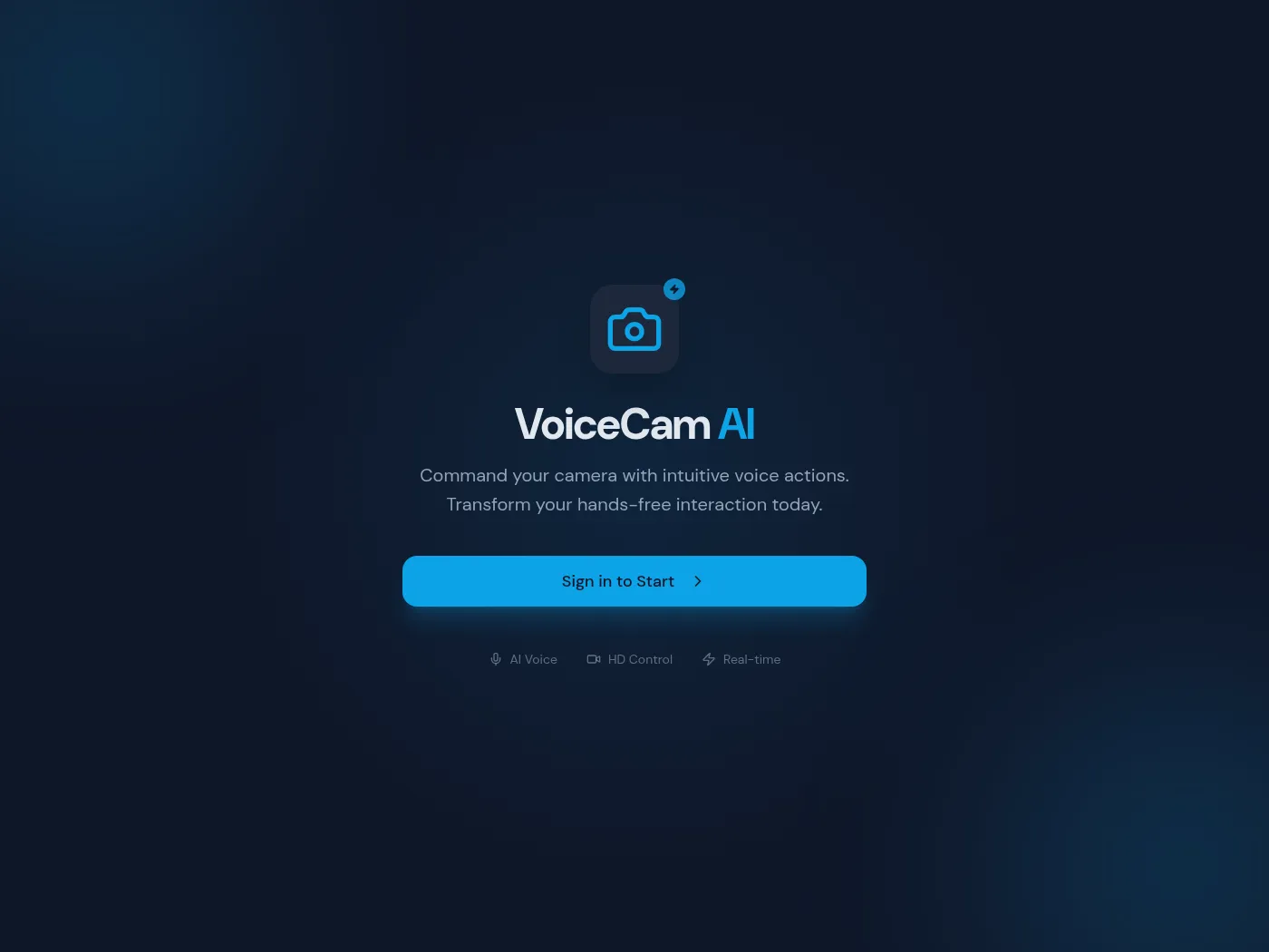 VoiceCam AI Control