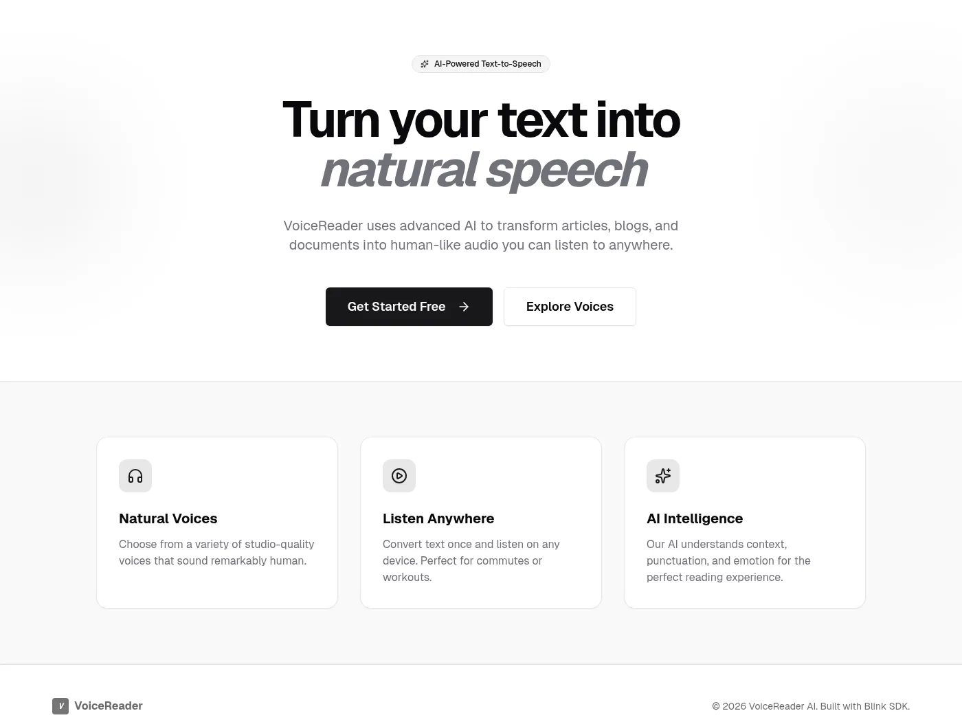 AI Voice Reader