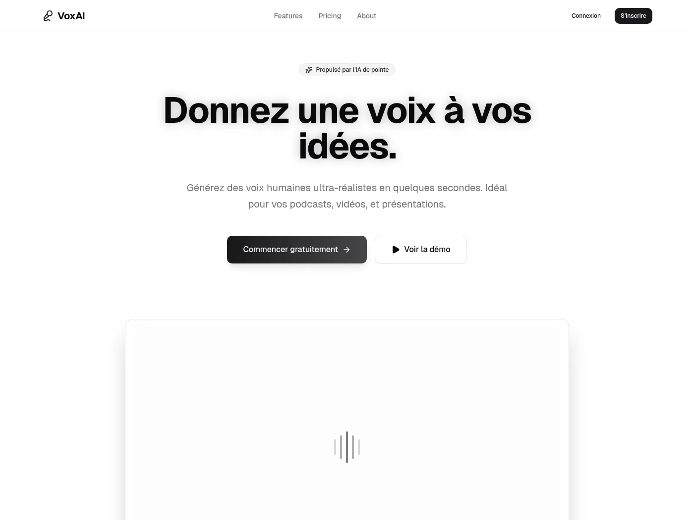 AI Voice Generator | Built with Blink