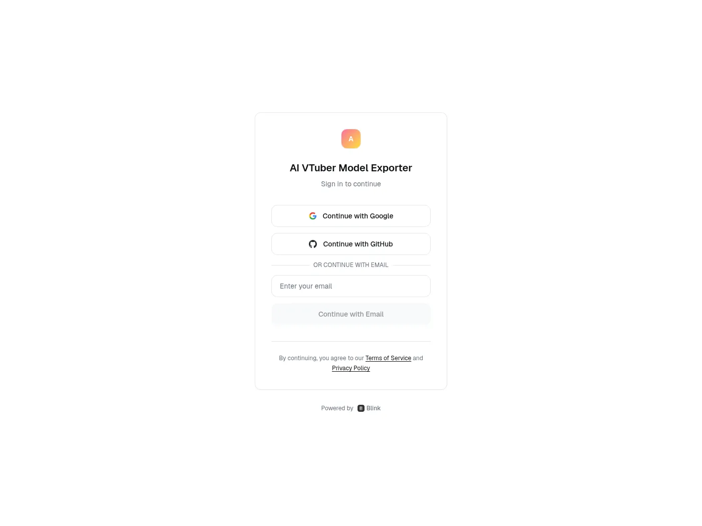 AI VTuber Model Exporter