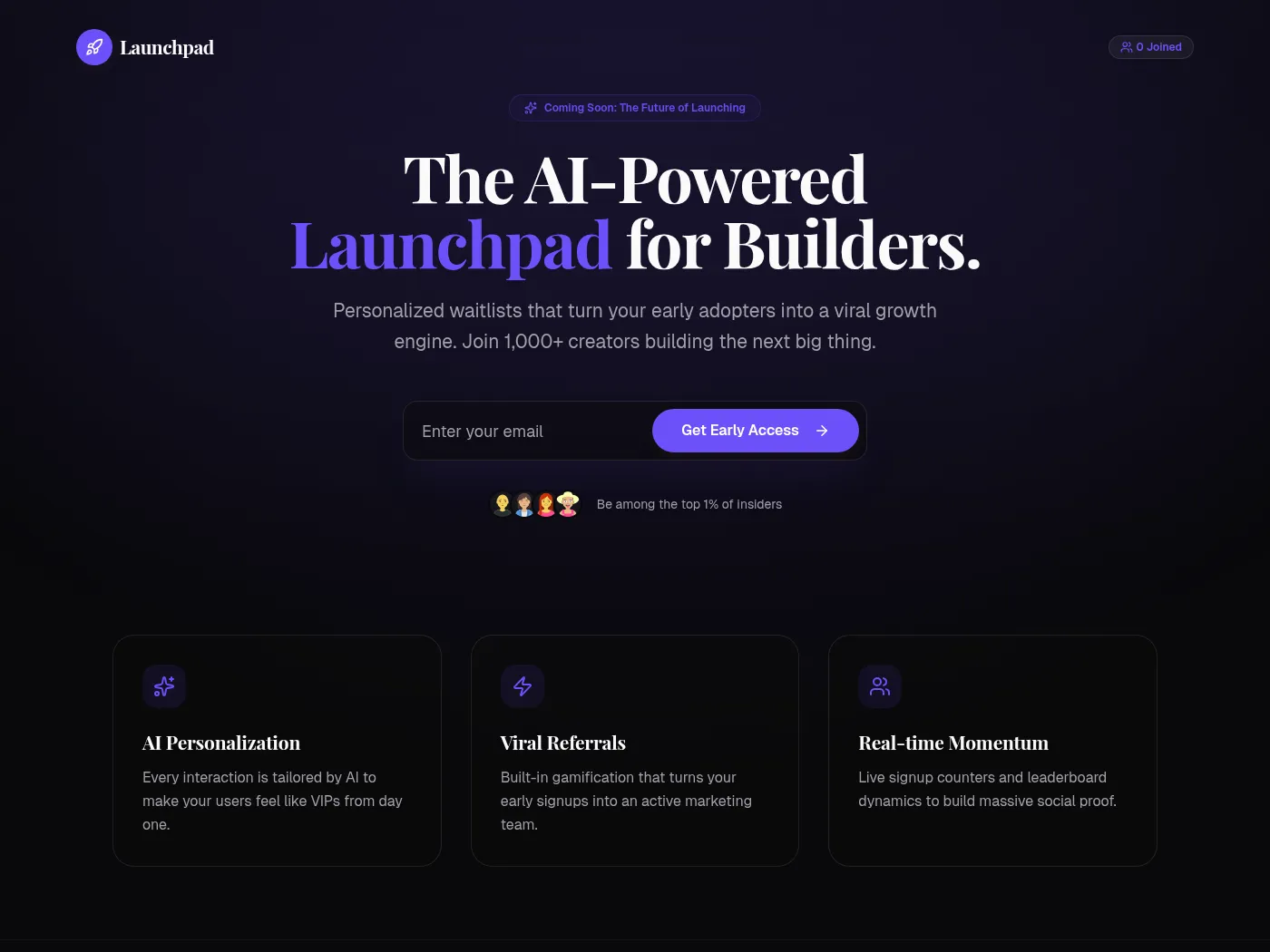 AI Waitlist Launchpad
