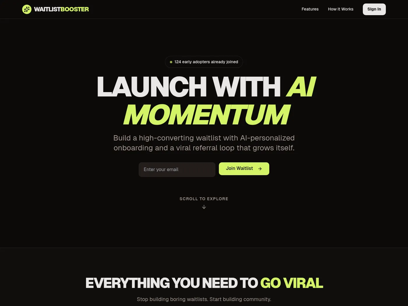 AI Waitlist Booster