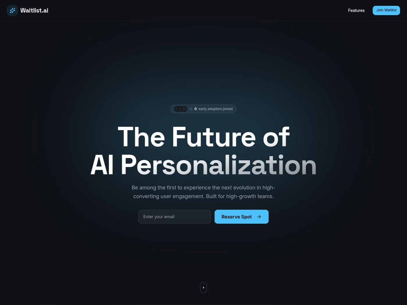 AI Waitlist Launchpad