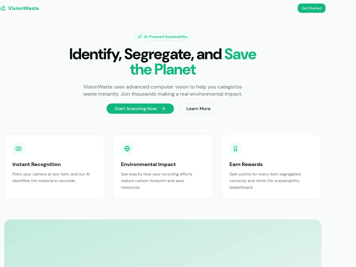 VisionWaste Segregator