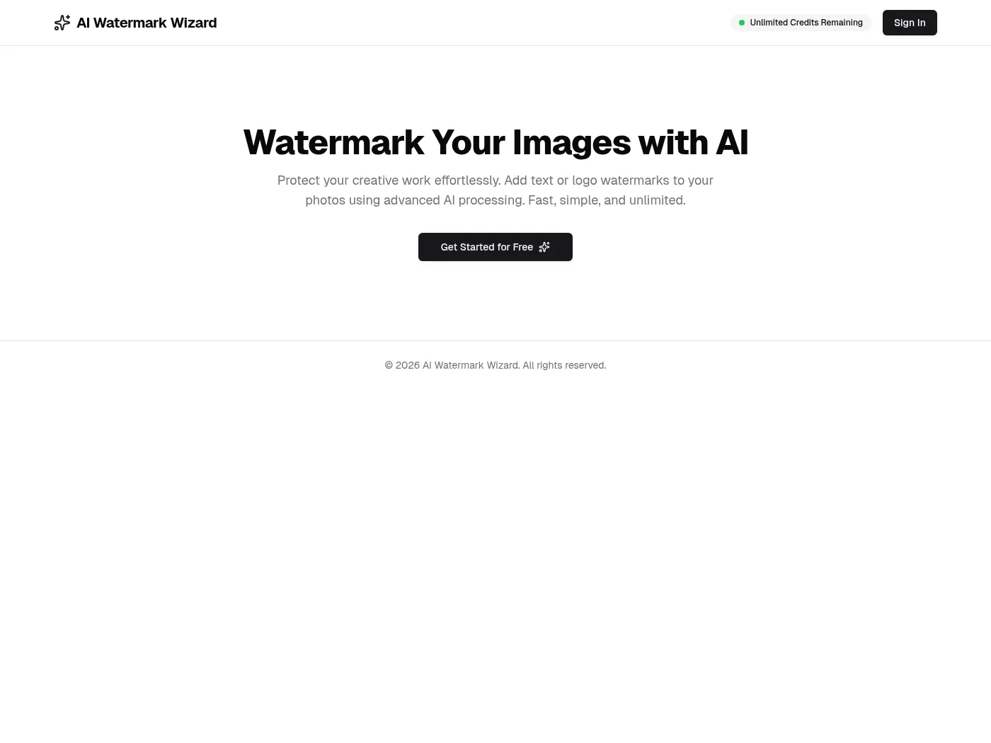 AI Watermark Wizard