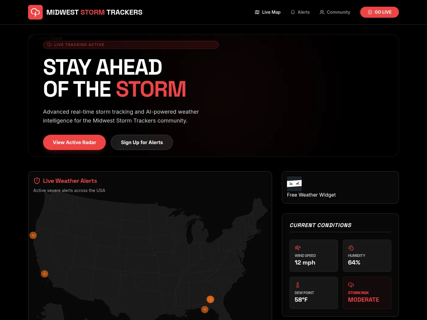 Midwest Storm AI Weather