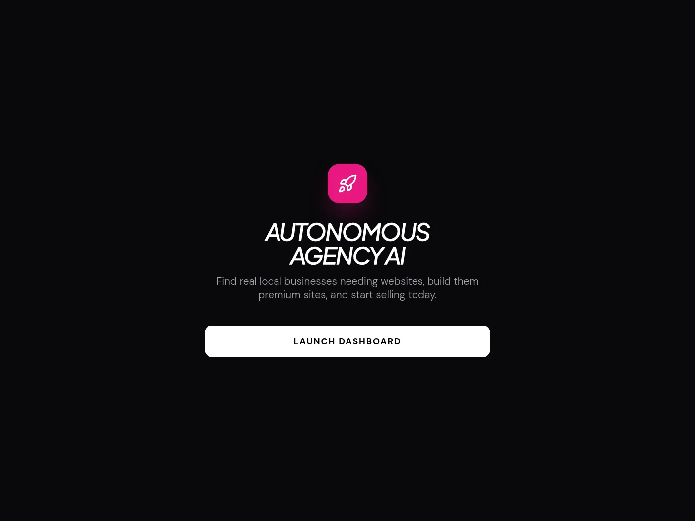Autonomous Web Agency AI