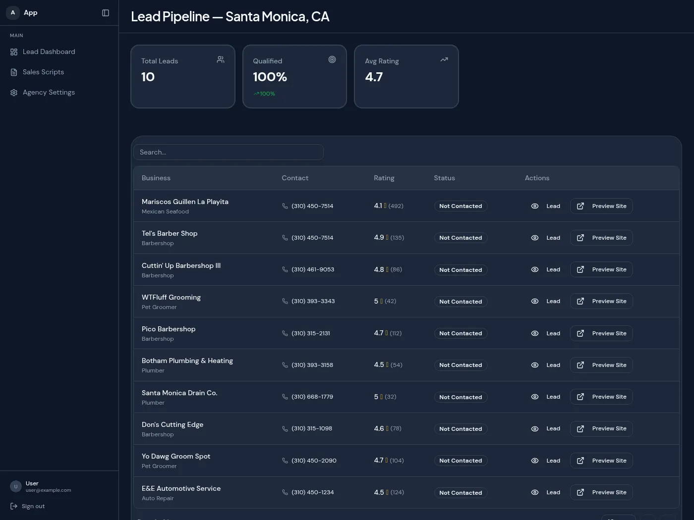 Autonomous Web Agency AI