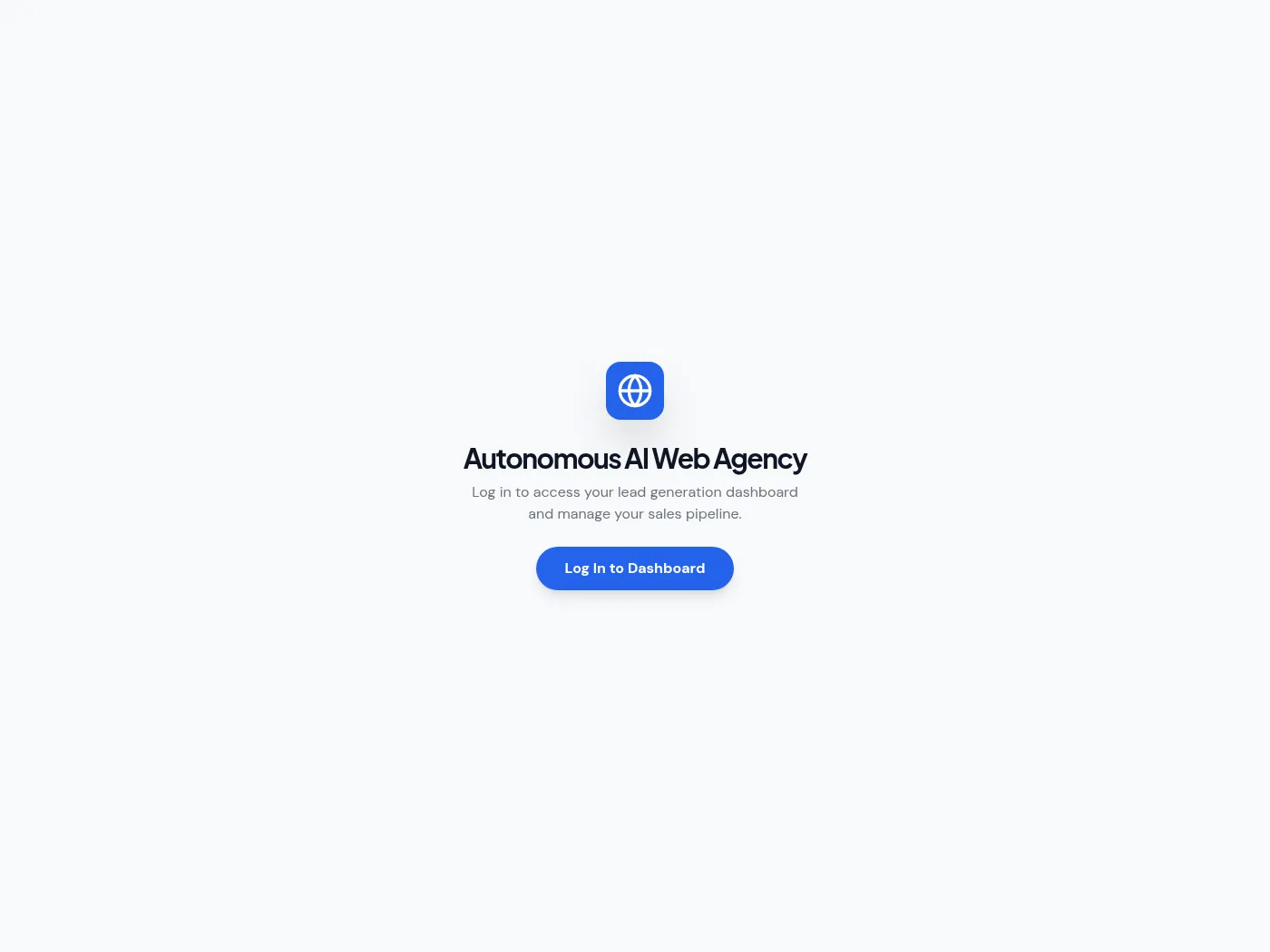 Autonomous AI Web Agency