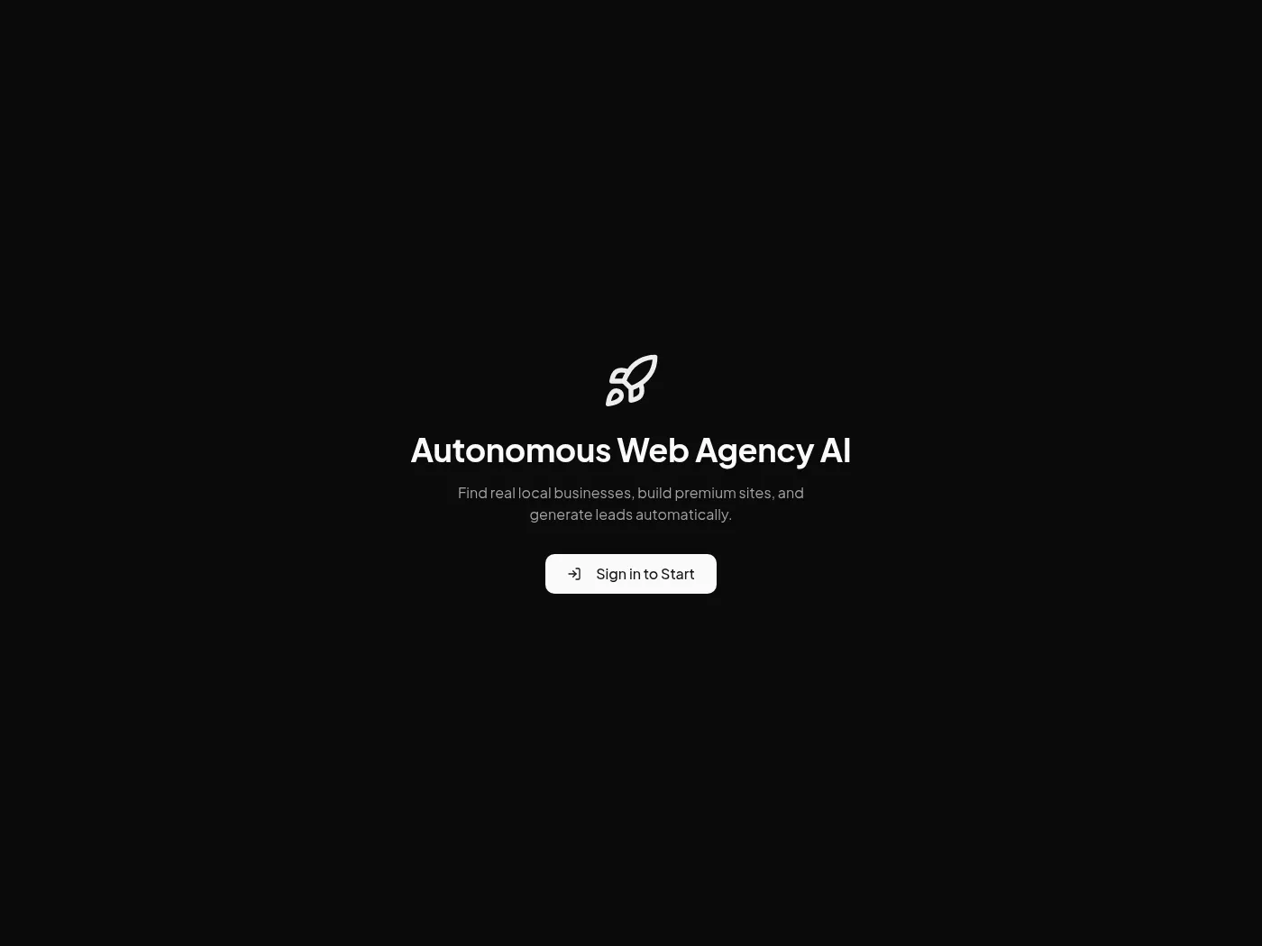 Autonomous Web Agency AI