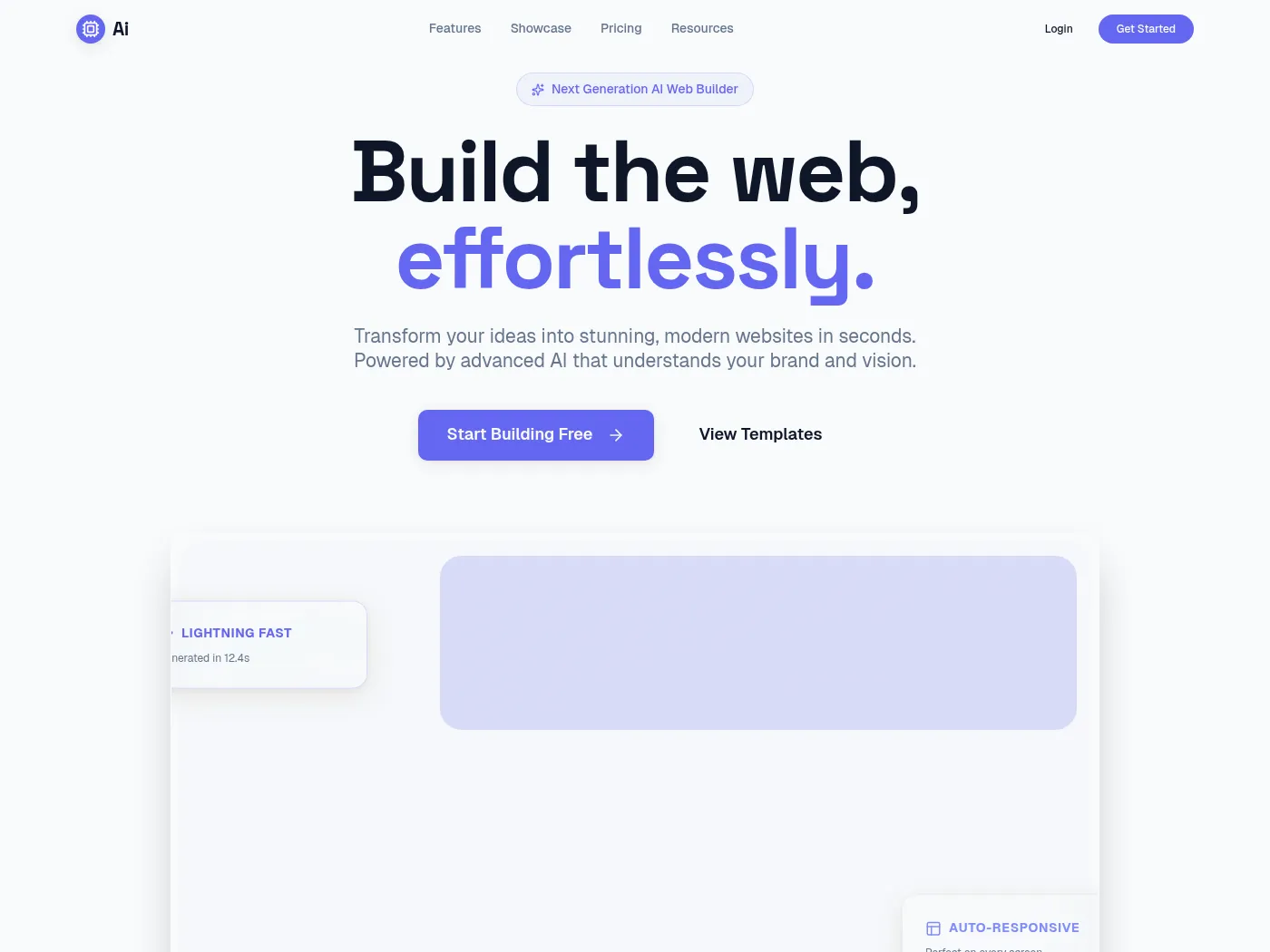 AI Web Builder