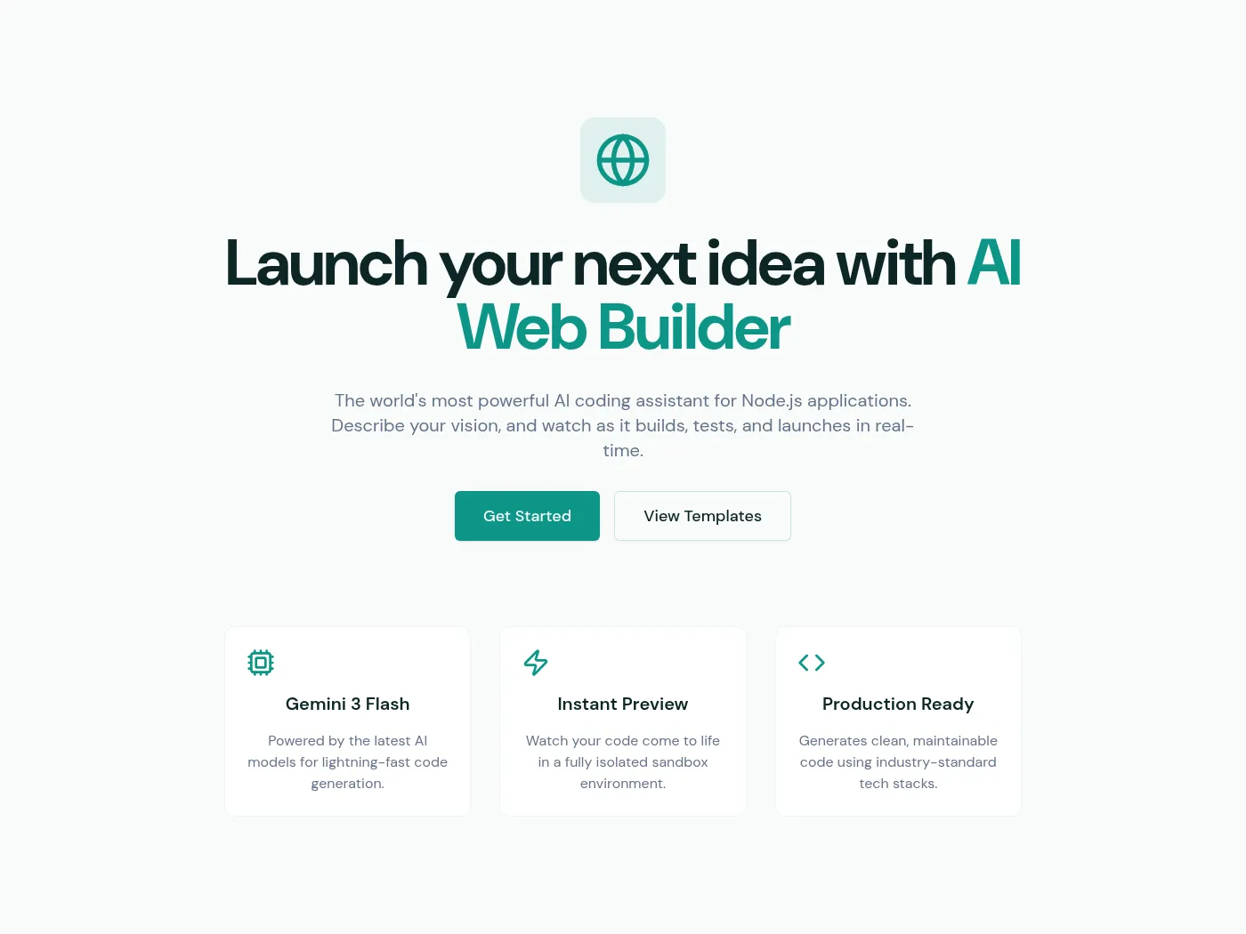 AI Web Builder
