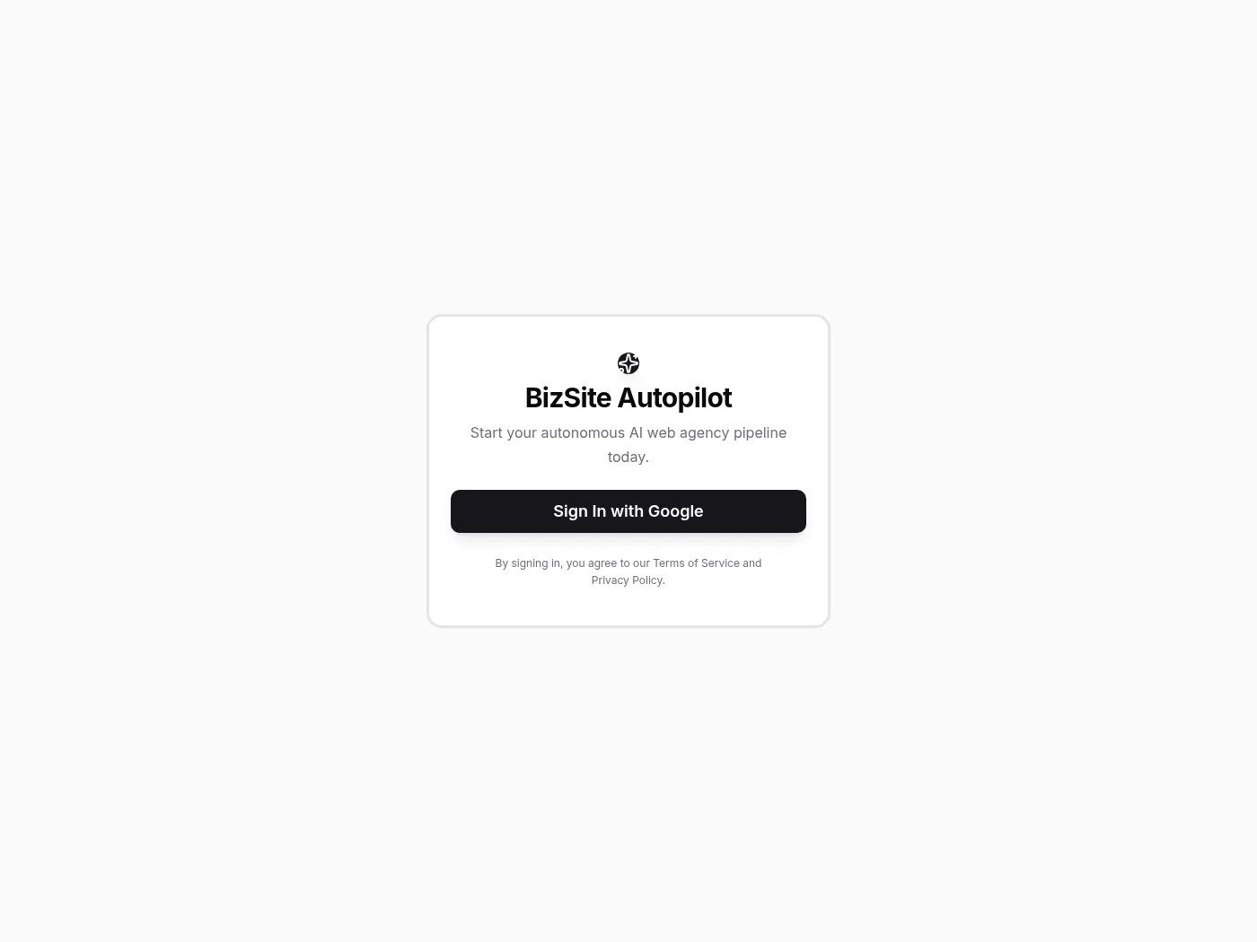 BizSite Autopilot