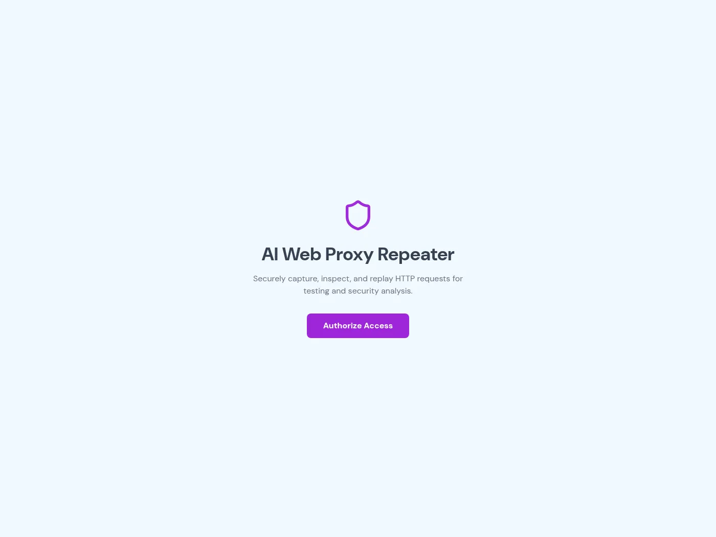 AI Web Proxy Repeater