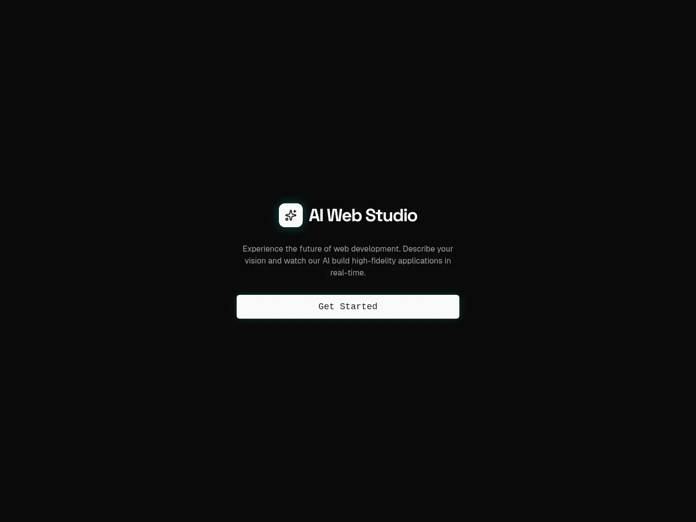 AI Web Studio