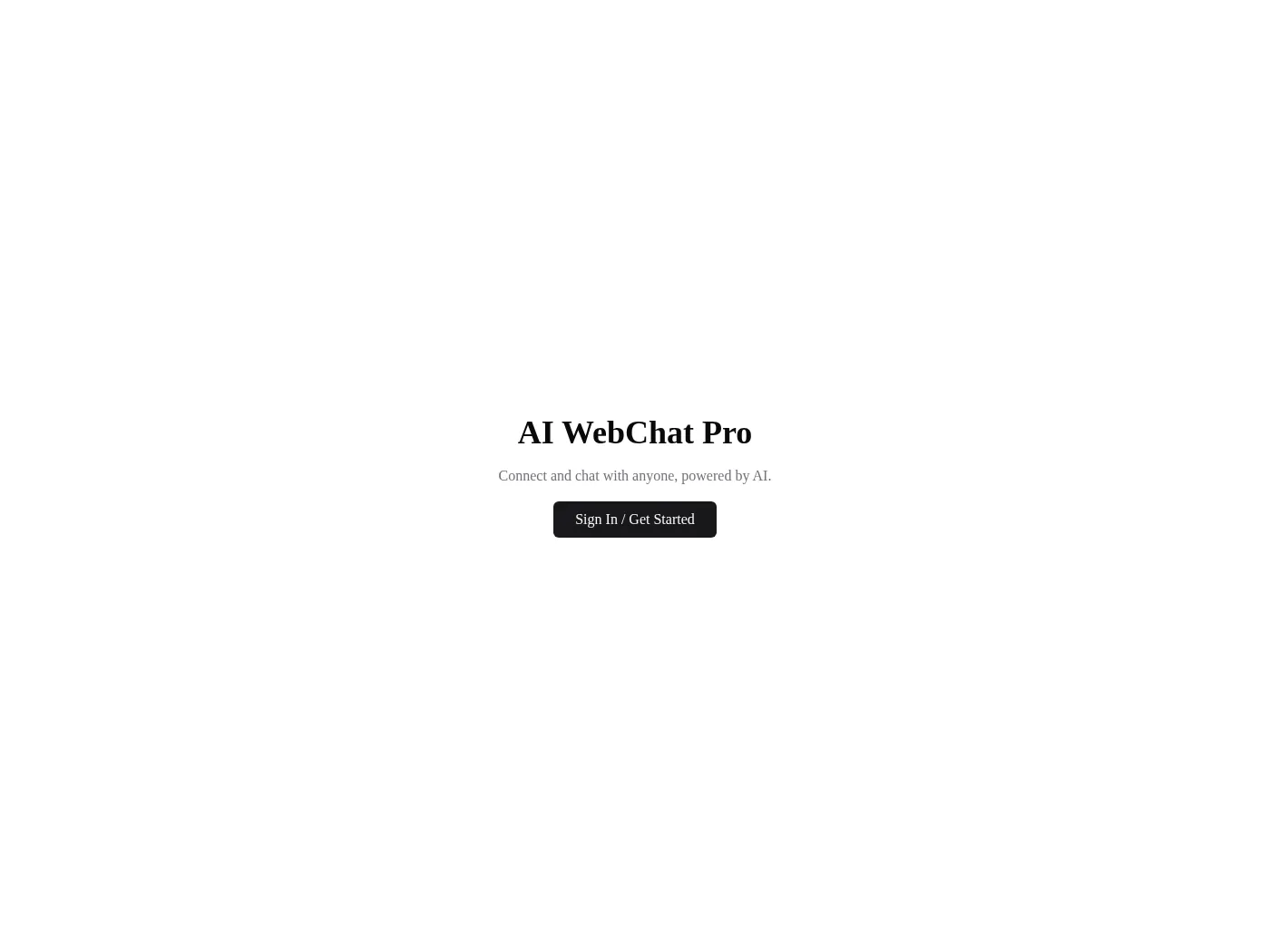 AI WebChat Pro