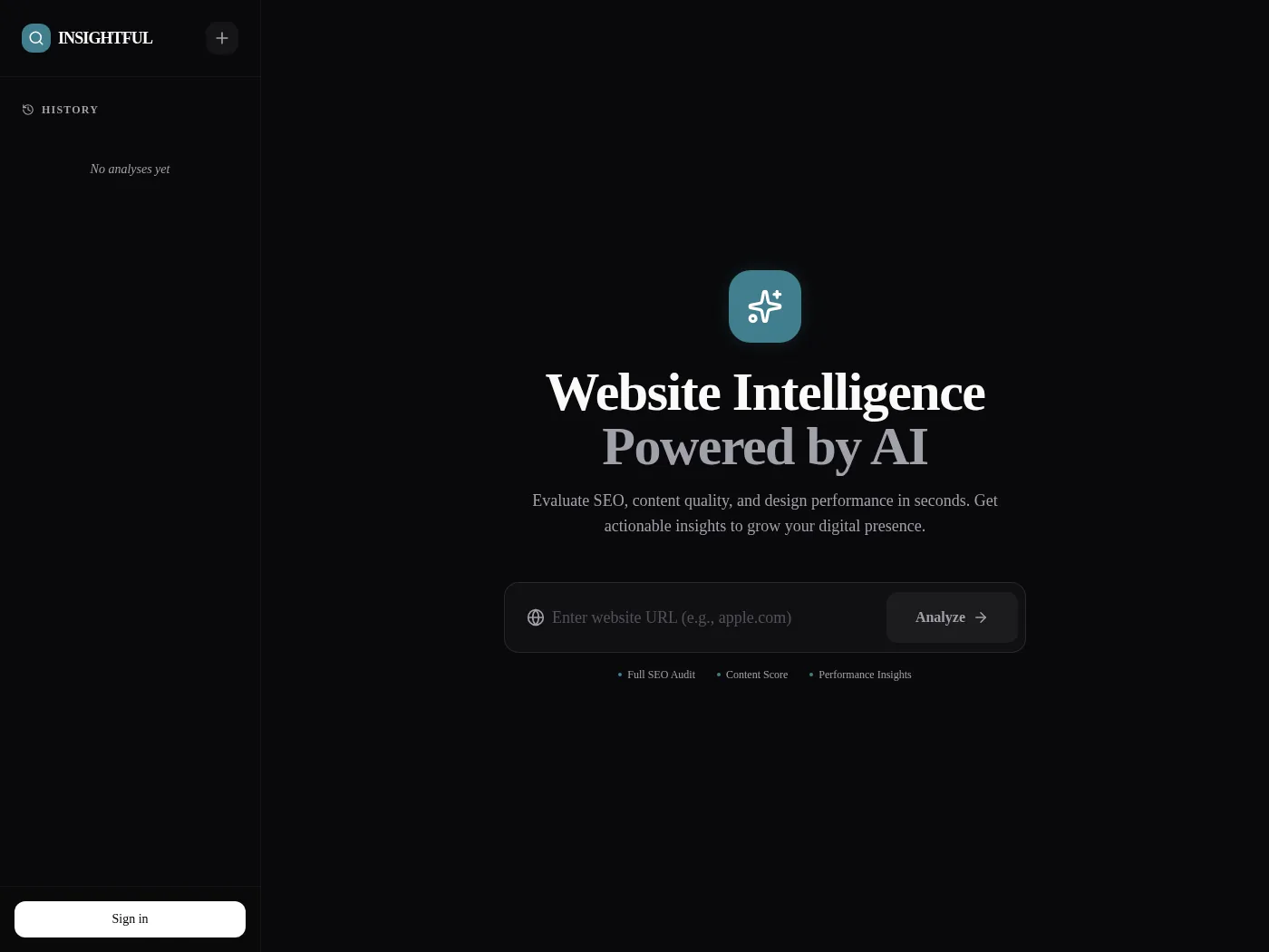 Insightful Web Analyzer