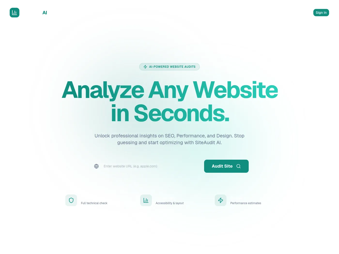 AI Website Analyzer