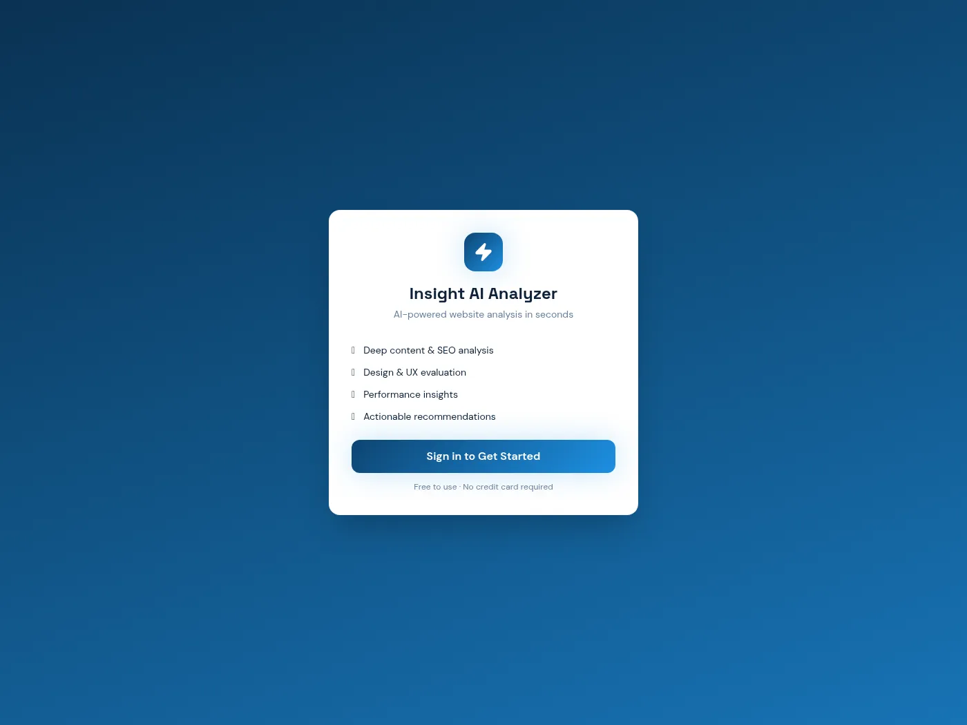 Insight AI Analyzer