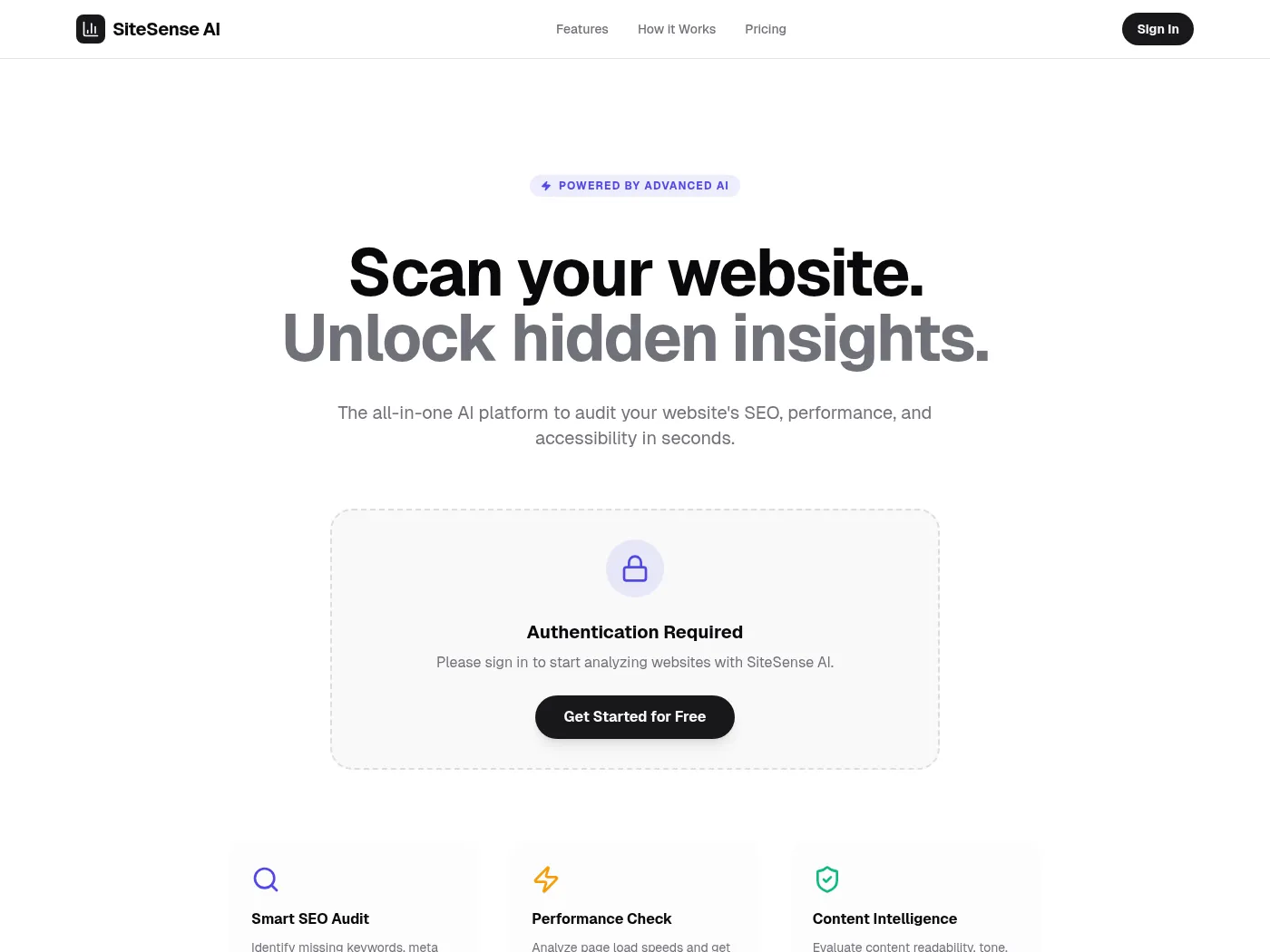 AI Website Analyzer