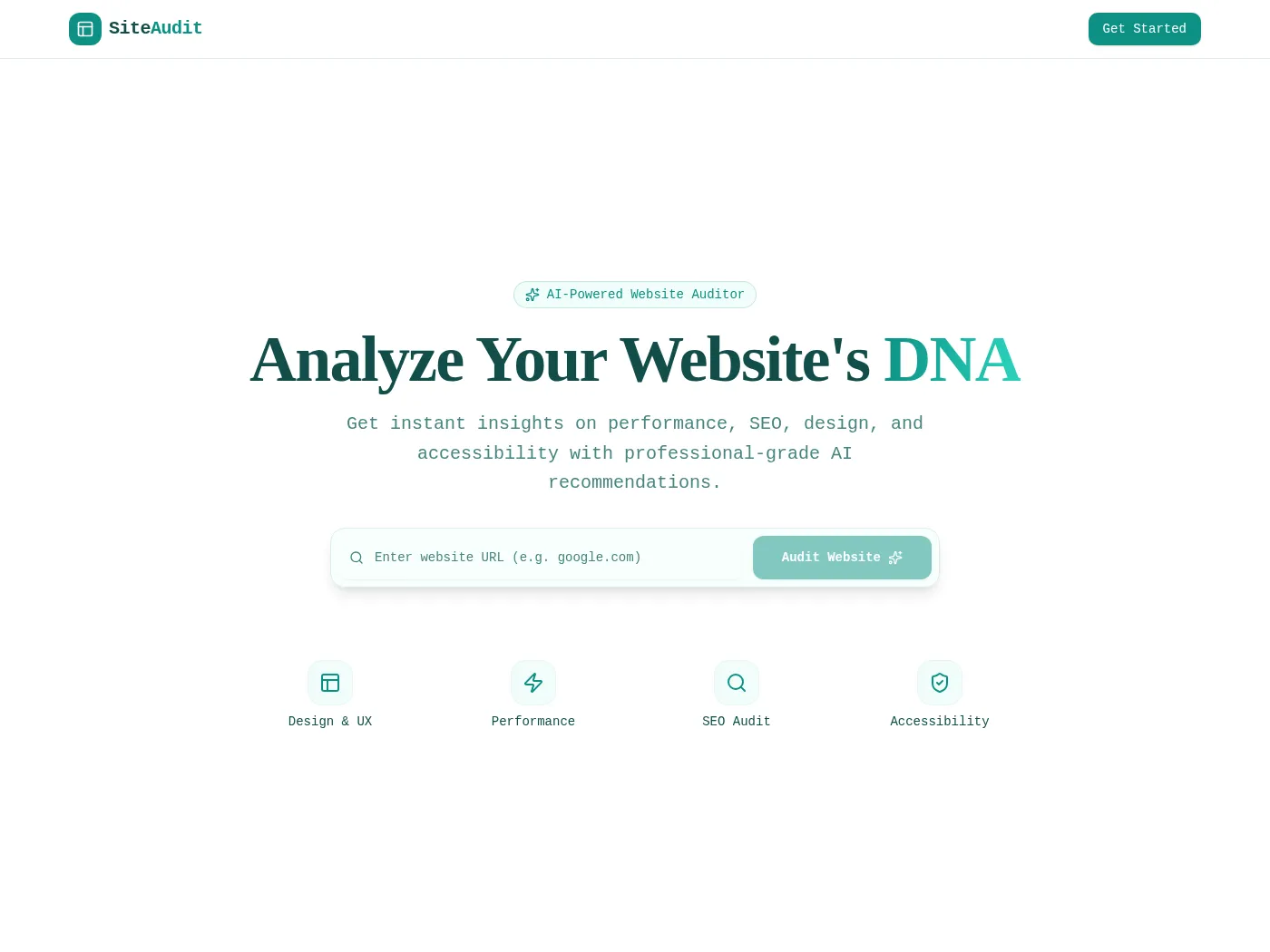AI Website Analyzer