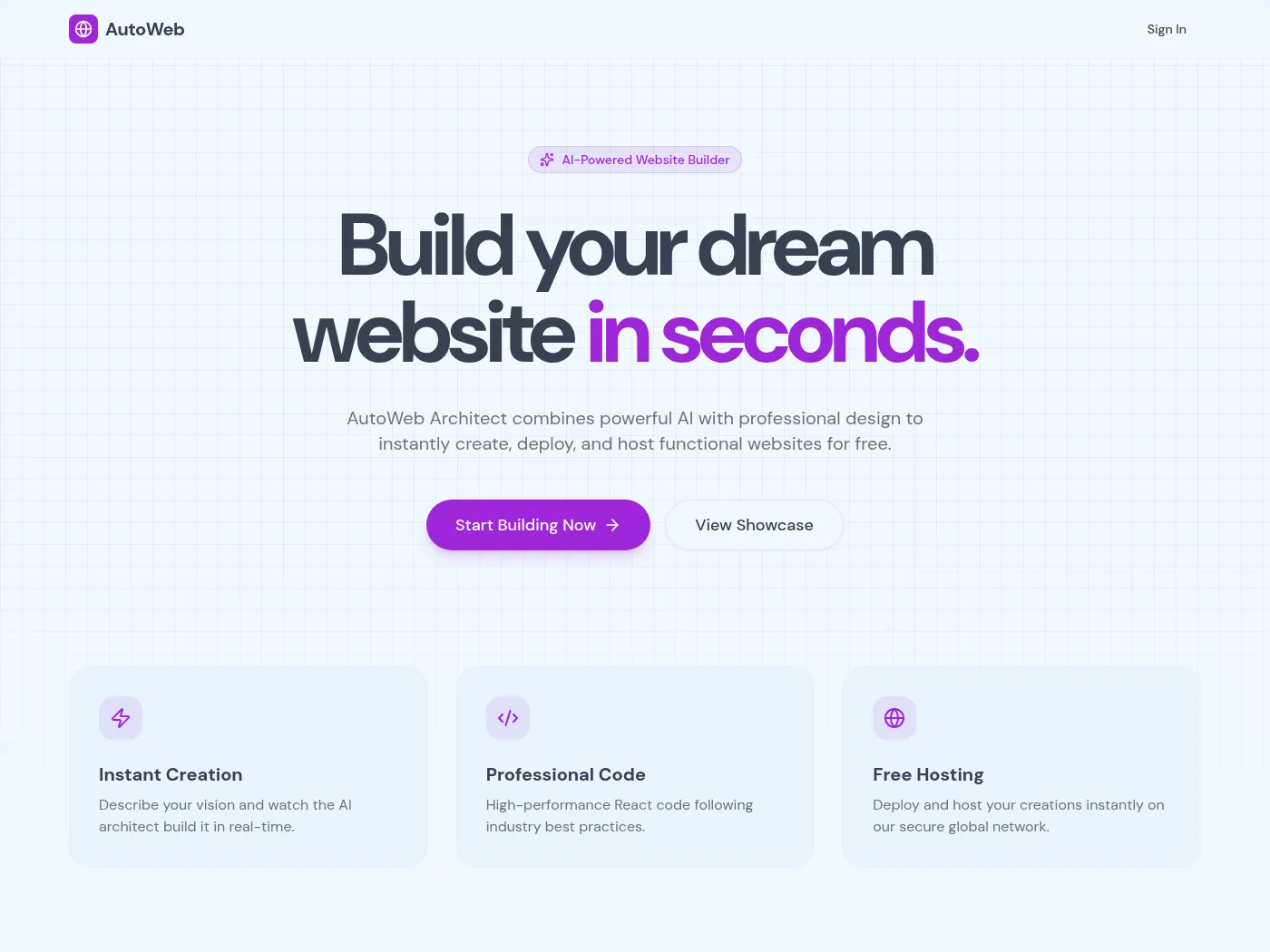 AutoWeb Architect