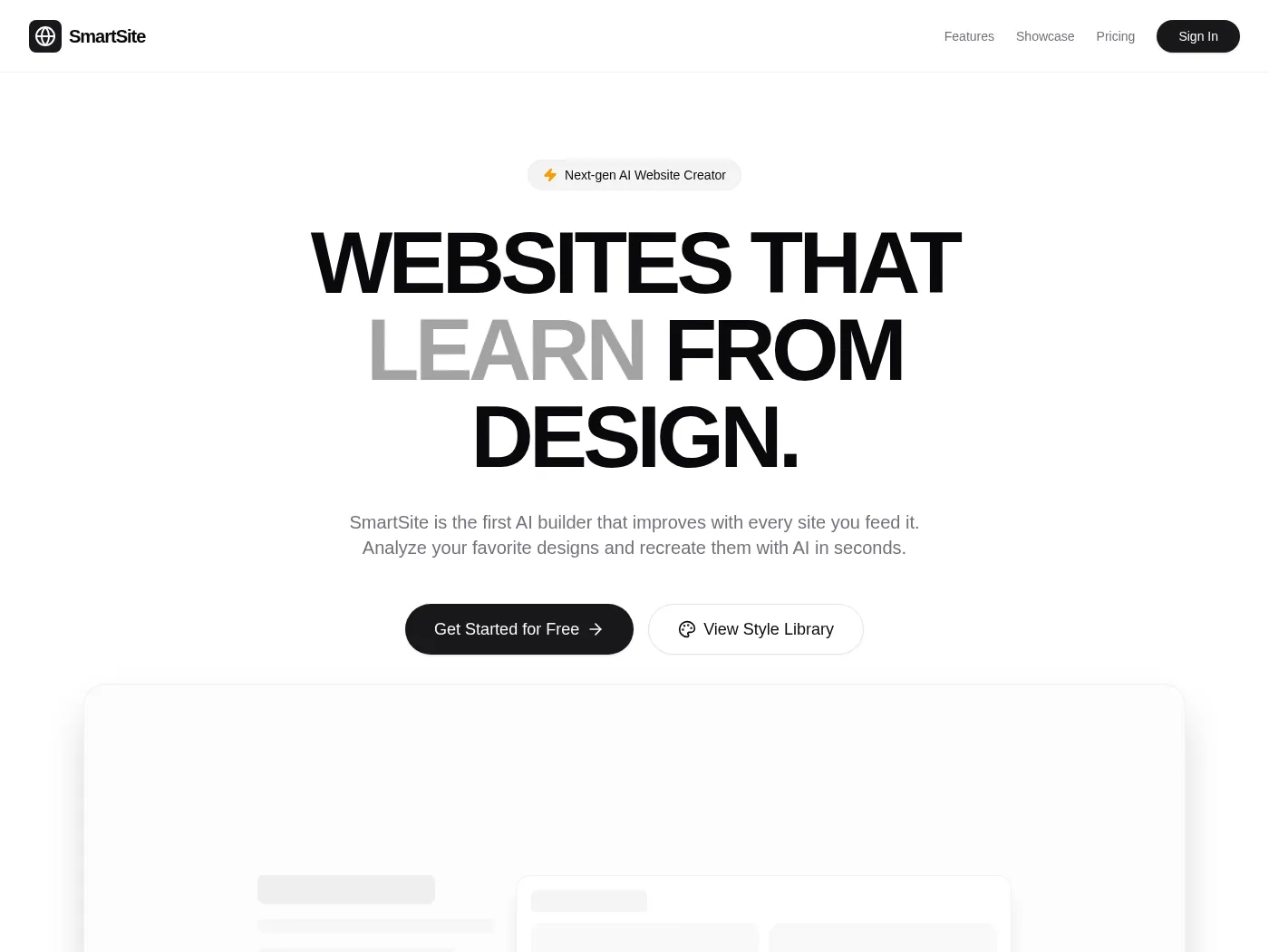 SmartSite Builder
