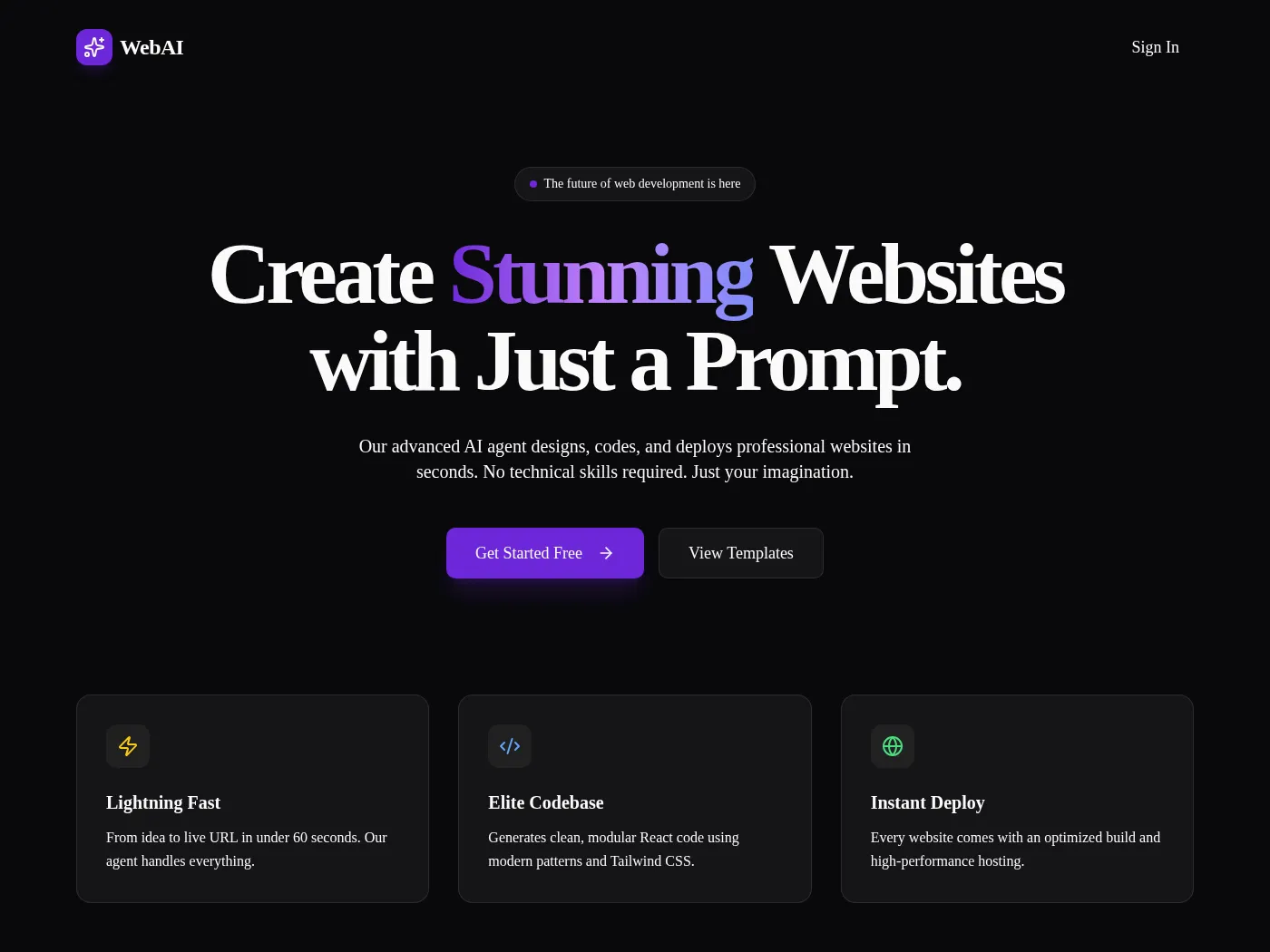Website AI Creator