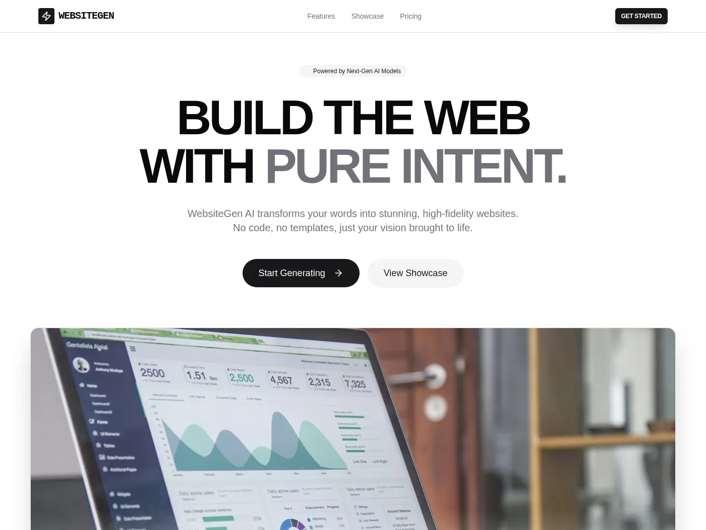WebsiteGen AI