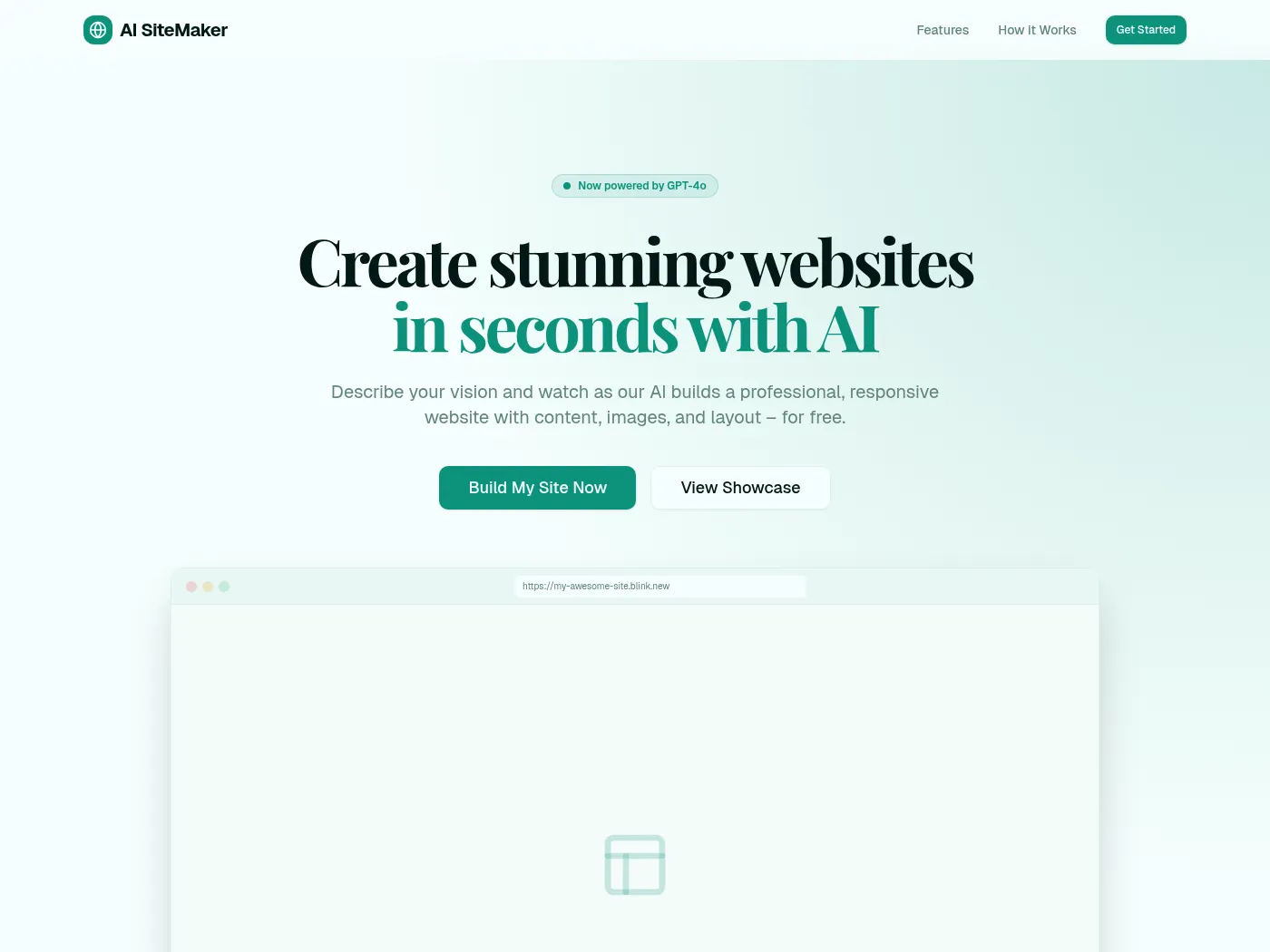 Free AI Website Maker