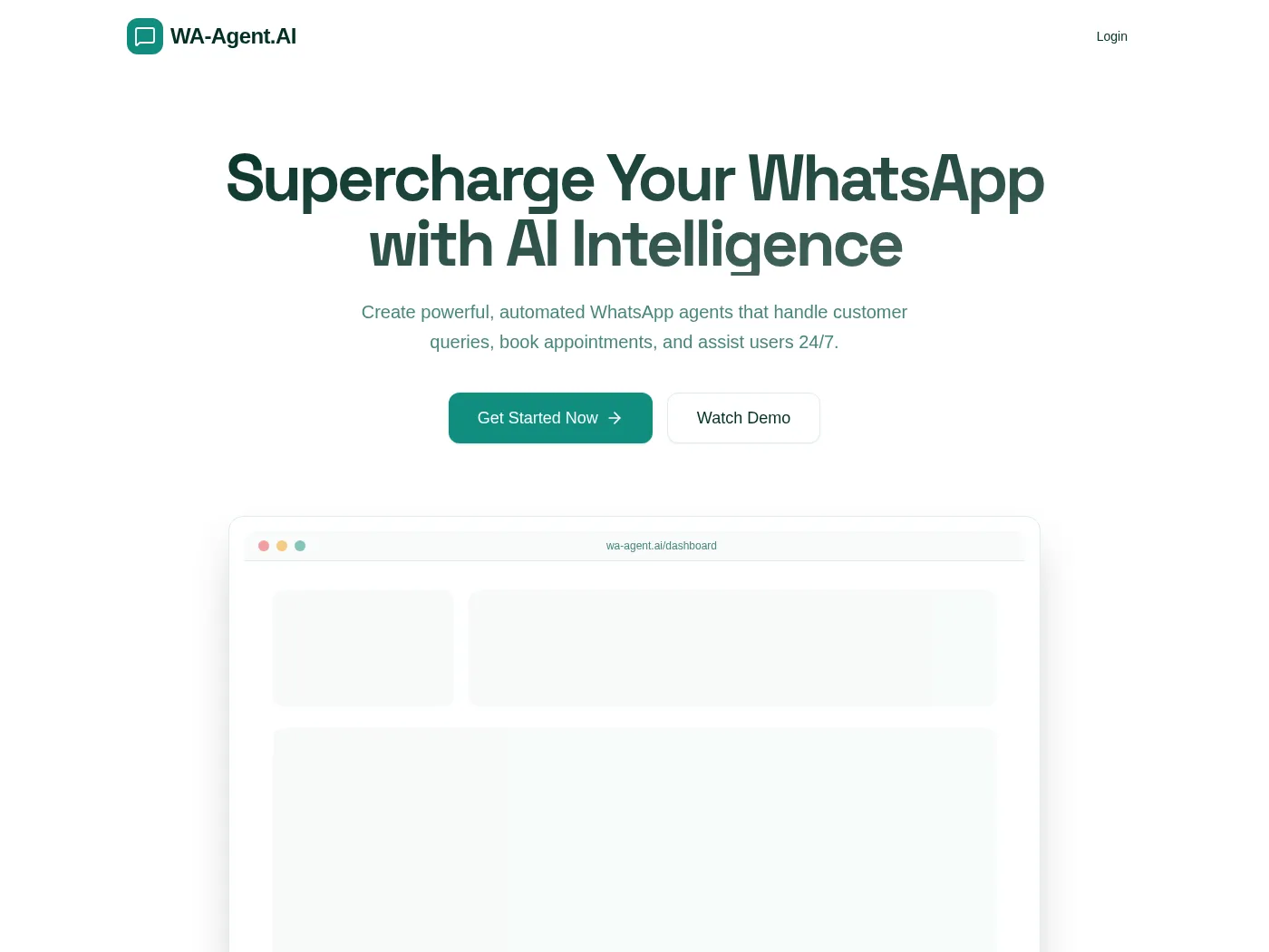 AI WhatsApp Agent