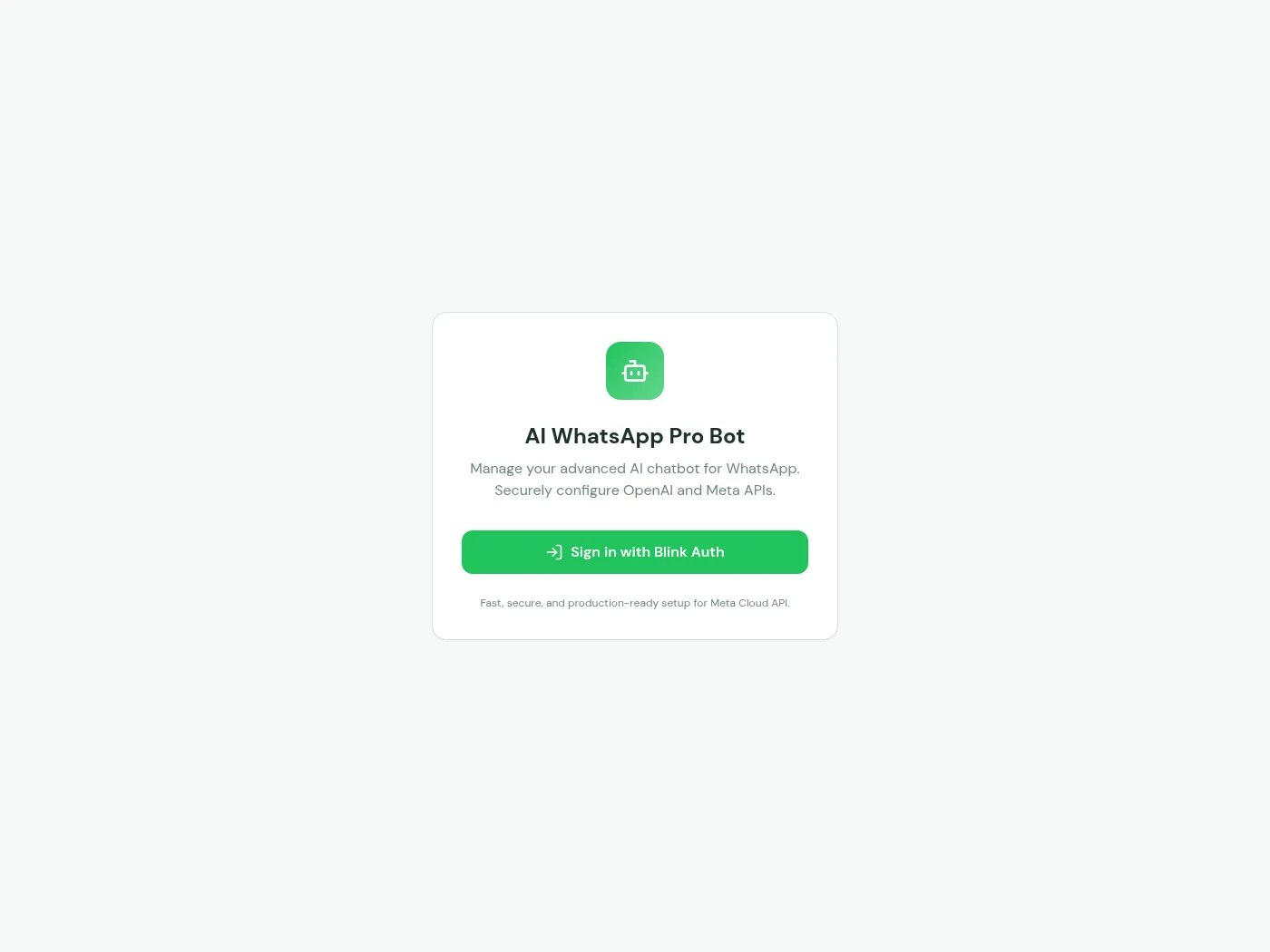 AI WhatsApp Pro Bot