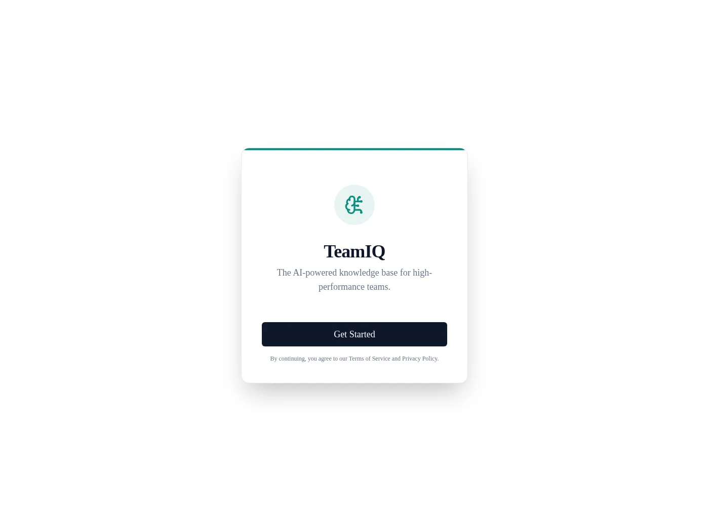 TeamIQ Wiki Platform