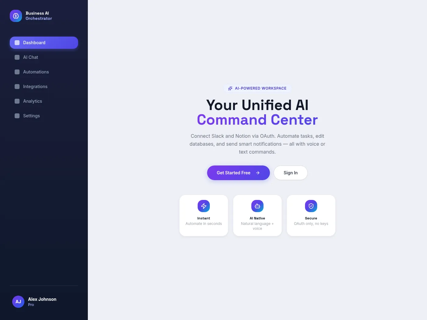 Business AI Orchestrator