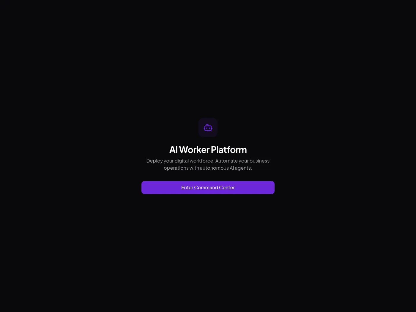 AI Worker Platform