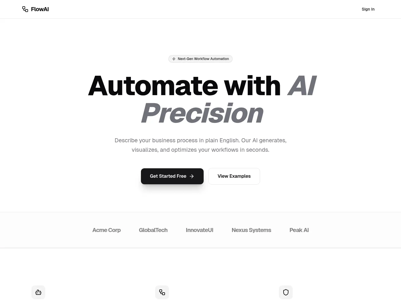 AI Workflow Generator