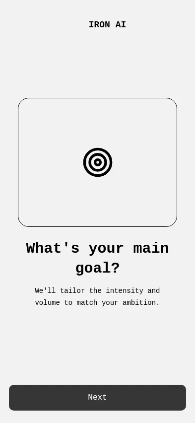 AI Workout Planner