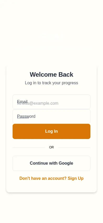 AI Workout Planner