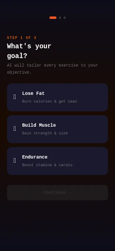 AI Workout Coach