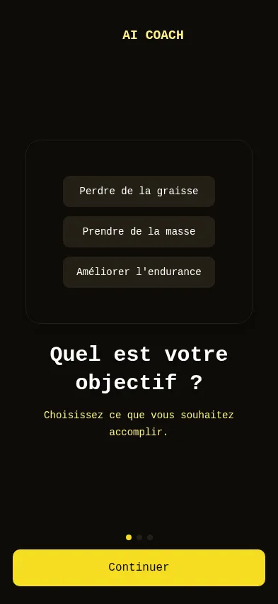 AI Workout Coach