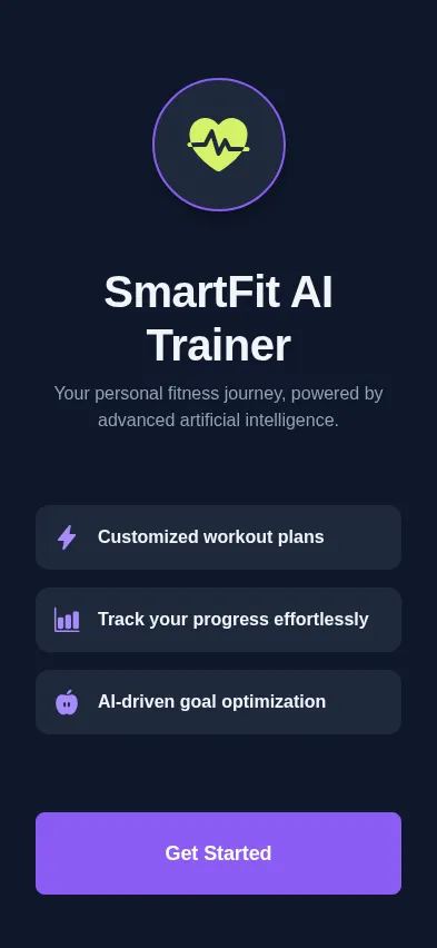 SmartFit AI Trainer