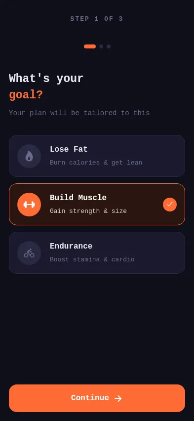 SmartFit Planner