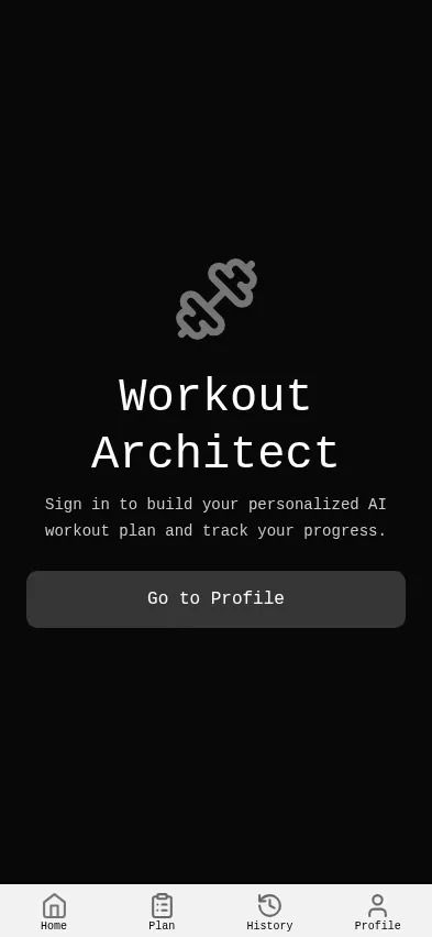 AI Workout Architect