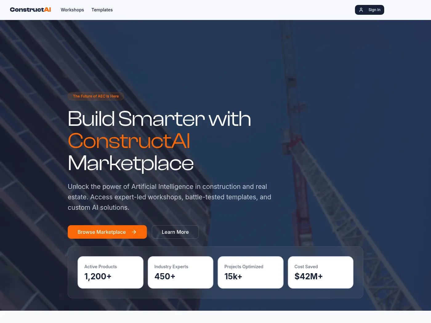AI Workshops Marketplace
